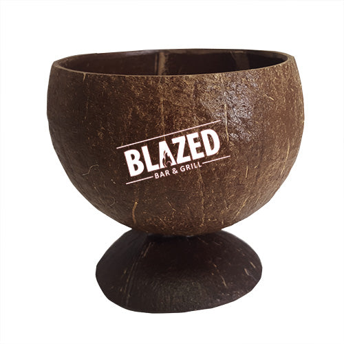 Real Coconut Cups with Base - Lacquered | logobarproducts