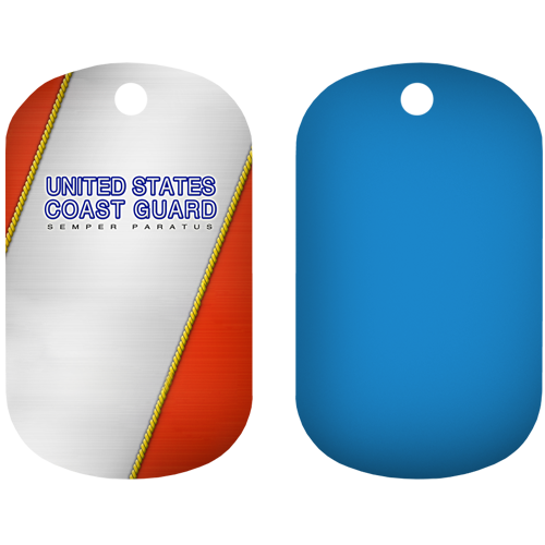 Kolorcoat™ Dog Tag - Coast Guard | logobarproducts