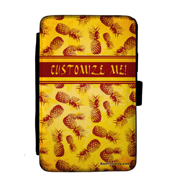 CUSTOMIZABLE Guest Check Pad Holder - Pineapple | logobarproducts
